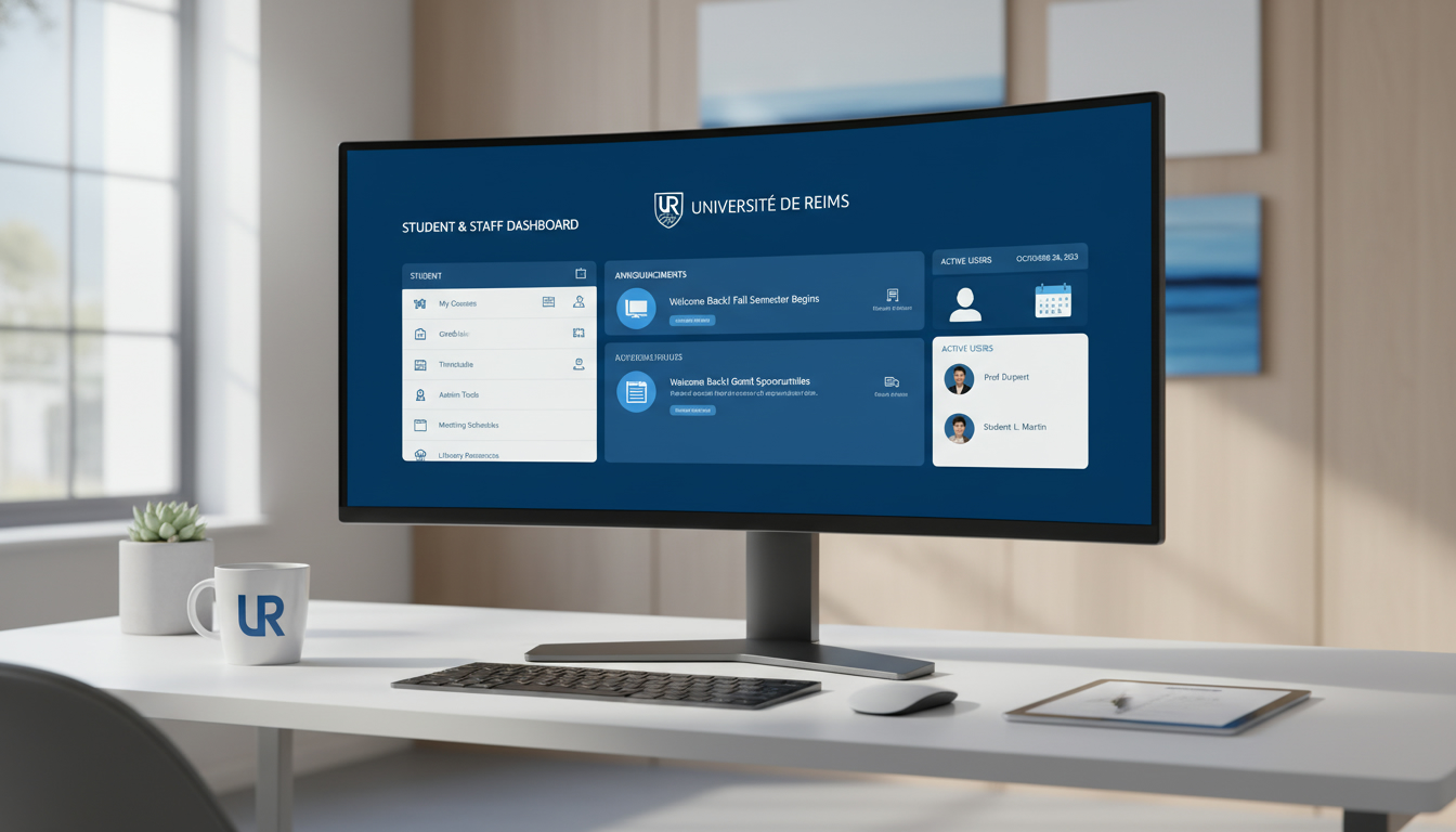 Accéder au bureau virtuel de l’université de Reims en 2026